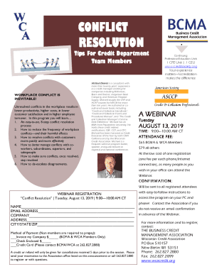 Fillable Online 5 Conflict Resolution Strategies: Steps, Benefits and ...