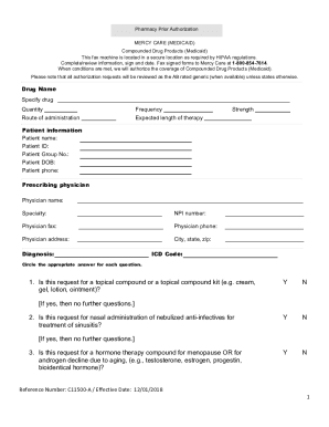 Fillable Online MC-Compounded-Drug-Products-PA-Form. Accessible PDF Fax ...