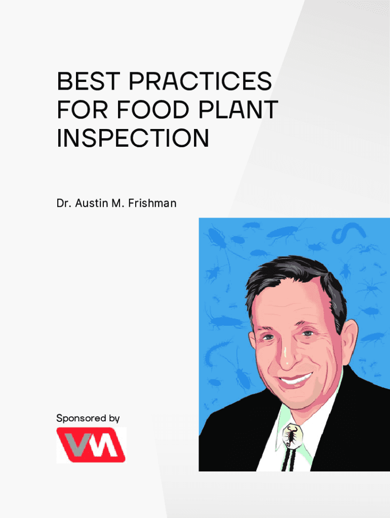 Fillable Online Inspection for Food Safety: The Basics Fax Email Print ...