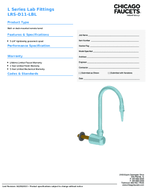 Fillable Online Deck or Wall Mount Lab Turrets On Marquest Scientific ...