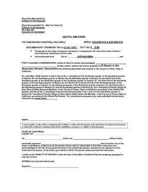 Fillable Online CALIFORNIA - DEED REQUEST Fax Email Print - pdfFiller