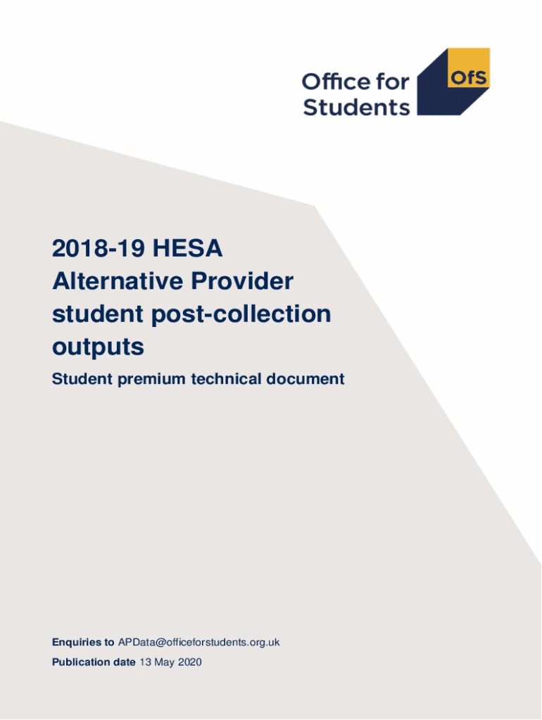 Fillable Online HESA student data collection notice - City Student Hub ...