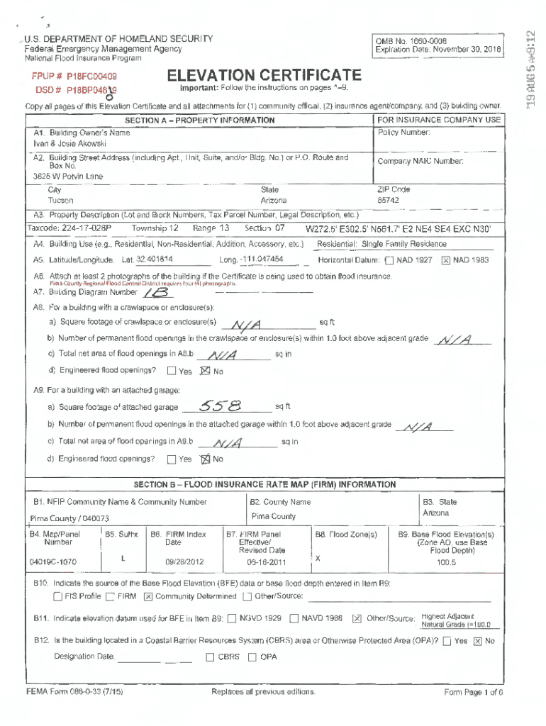 Fillable Online rfcd pima 30 day Federal Register Notice - OMB 1660 ...