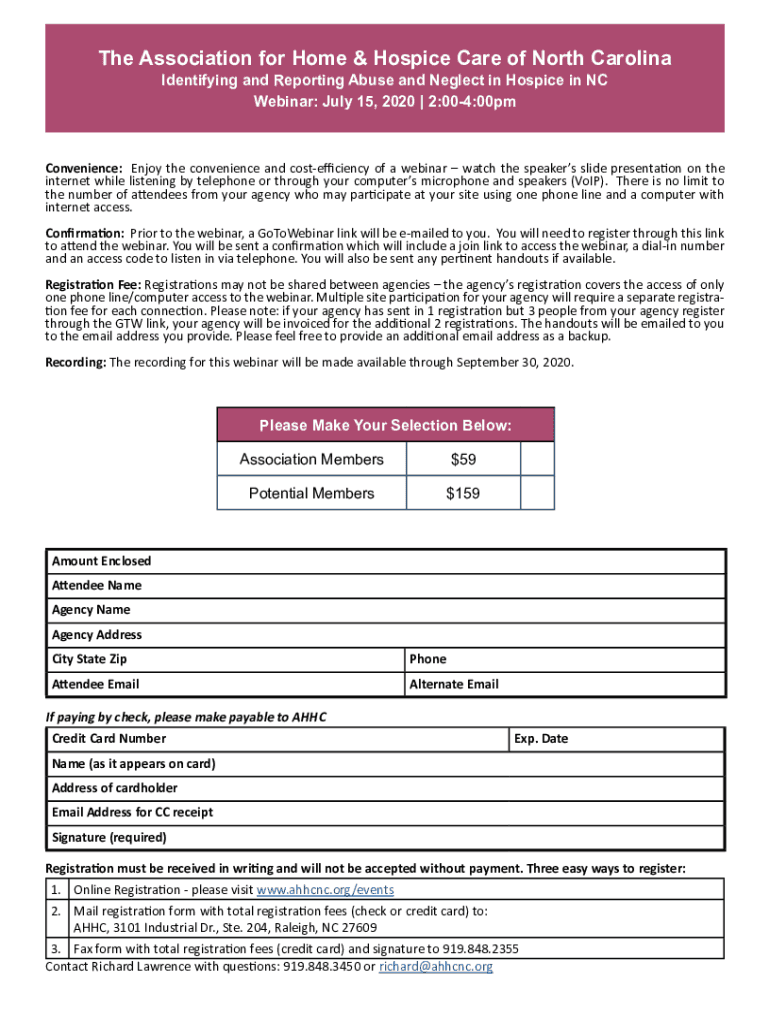 Fillable Online Identifying and Reporting Abuse and Neglect in Hospice ...