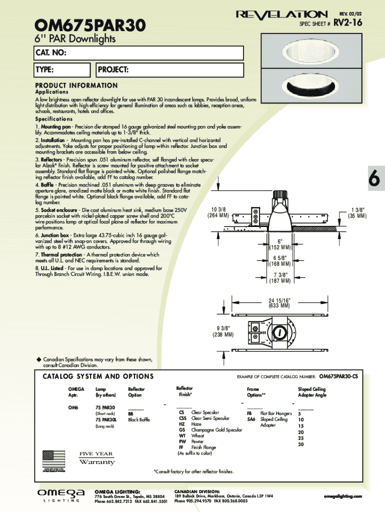 Fillable Online PAR30-Professional-Series-LED-Lamp-Spec-Sheet.pdf Fax ...