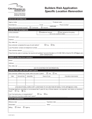 Fillable Online Builders Risk Insurance: Everything You Need To Know ...