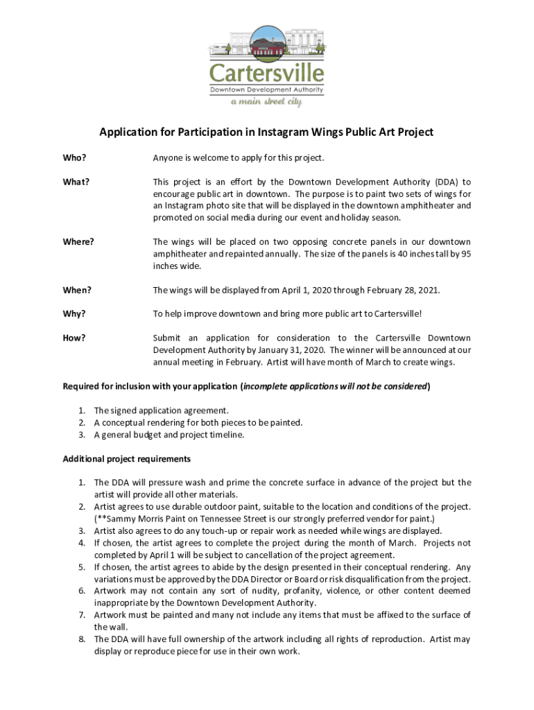 Fillable Online Instagramable art pops up in Friendship Plaza Fax Email ...