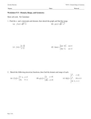 Fillable Online AP CALCULUS AB SUMMER REVIEW PACKET 1. This ... Fax ...