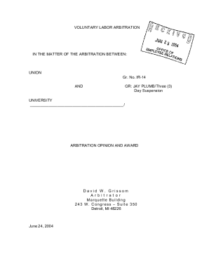 Fillable Online Chapter 44. Arbitration; Revised Uniform Act. Fax Email ...