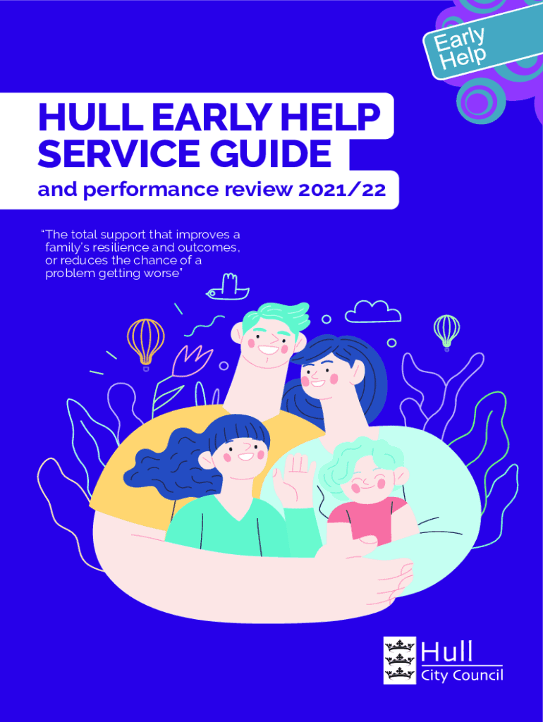 Fillable Online Supporting and strengthening families through early ...