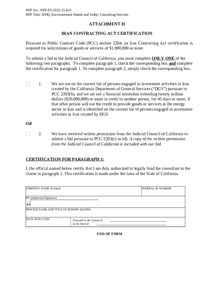 California Department of Public Health Solicitation: 18-10 Doc Template | pdfFiller