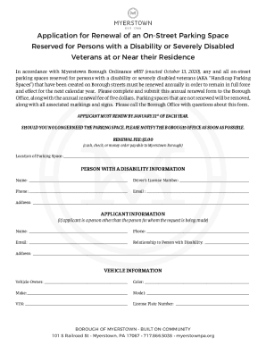 Fillable Online Pa Handicap Placard Renewal Online - Fill Online ...