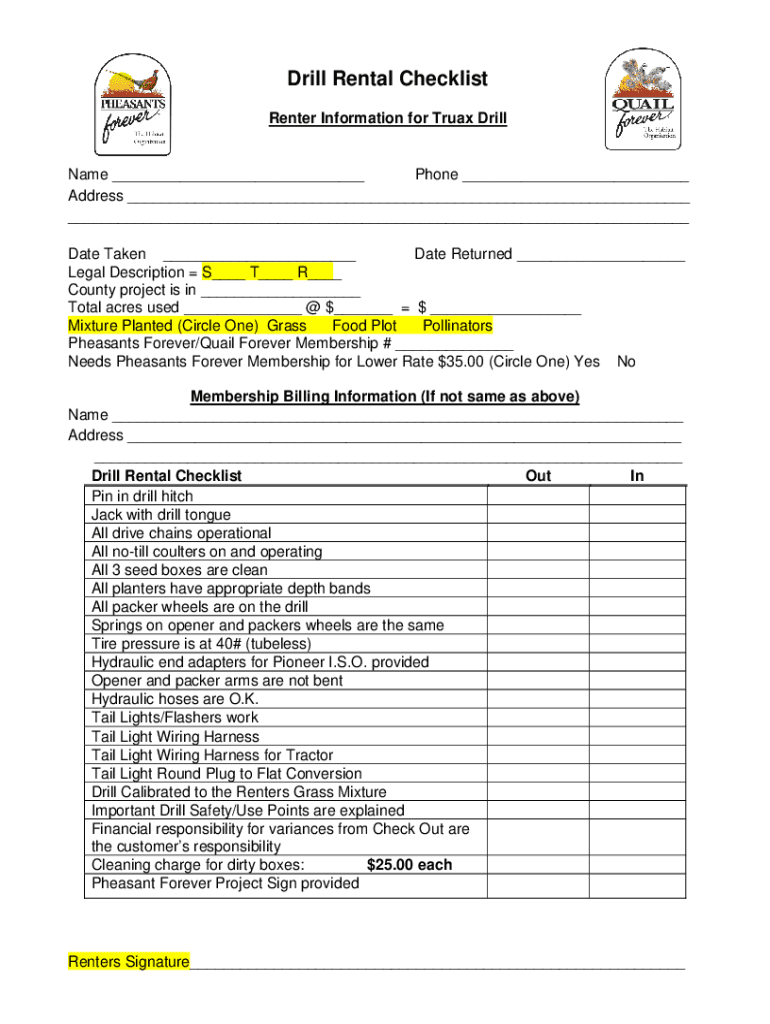 Fillable Online Renters' Checklist Questions to ask the landlord Fax ...