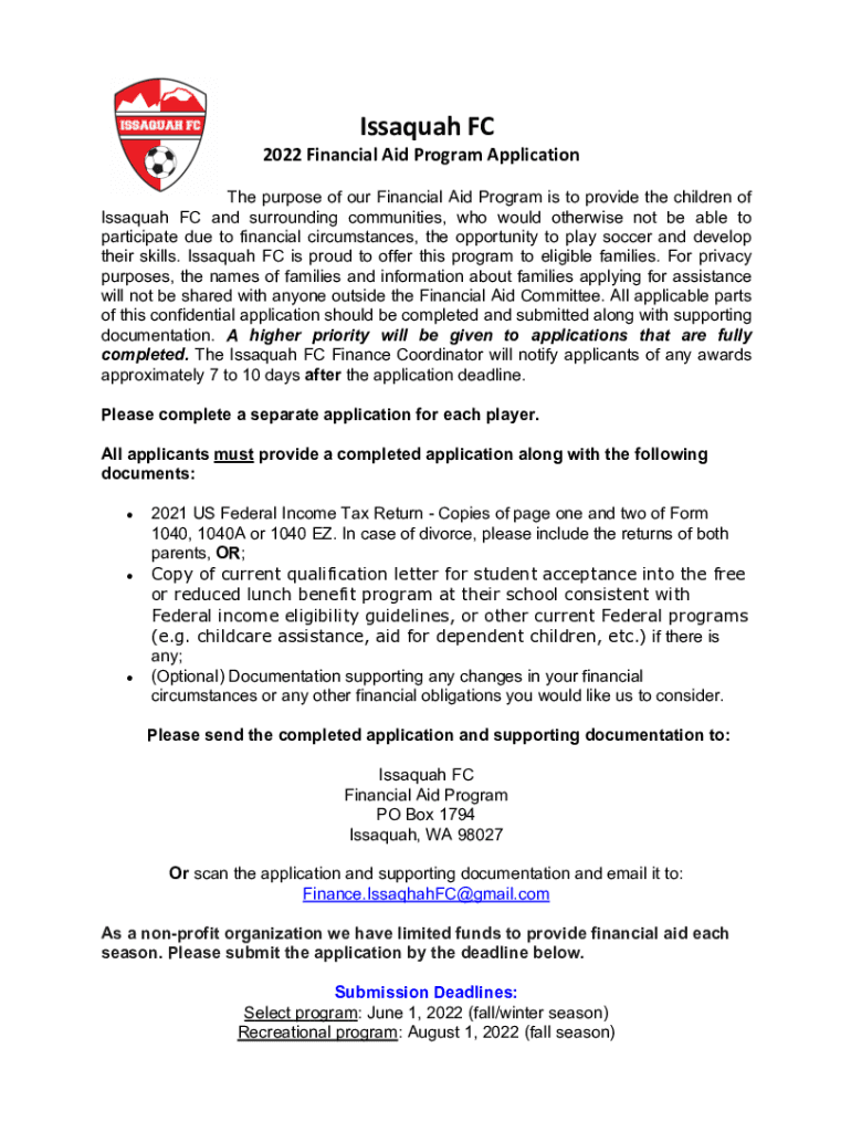 Fillable Online Financial Aid Application for Prospective Students Fax Email Print - pdfFiller