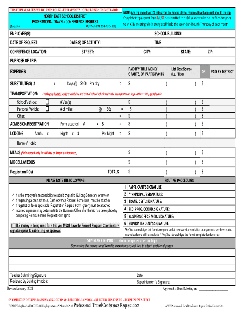 Fillable Online 10+ Travel Request Form Templates - PDF, DOCX Fax Email ...