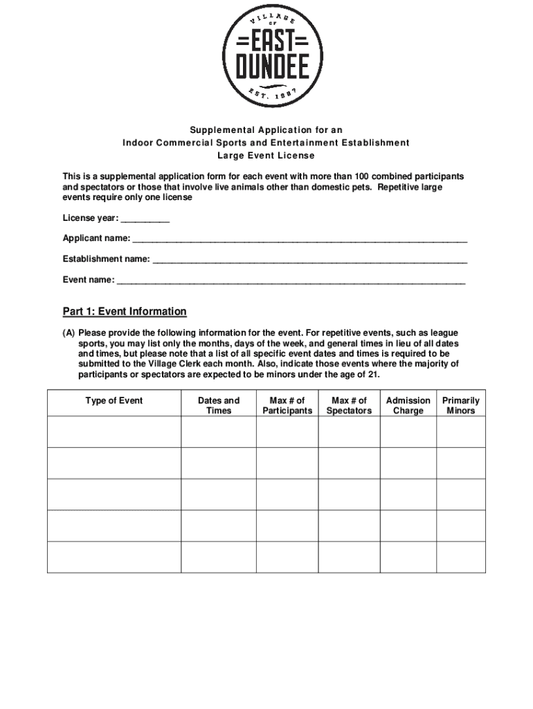 Fillable Online Supplemental Application for an Fax Email Print - pdfFiller