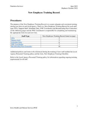 Fillable Online Food Service Staff Training Guide Fax Email Print ...