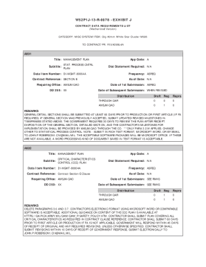 Fillable Online Fillable Online W52P1J13R0078 EXHIBIT B CONTRACT ...