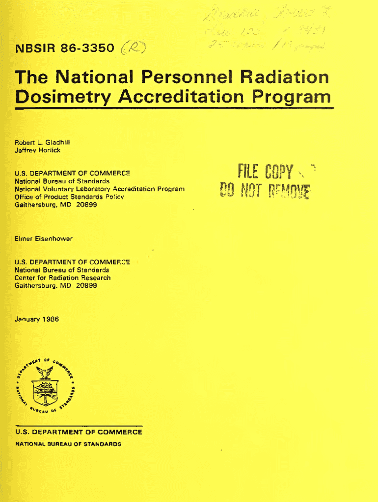 Fillable Online nvlpubs nist Award-Winning Producer Of Radiation Protection Products Fax Email ...