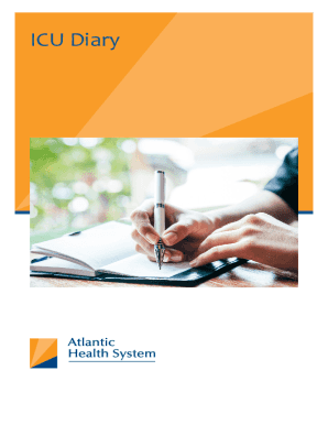 Fillable Online The impact of intensive care unit diaries on patients ...