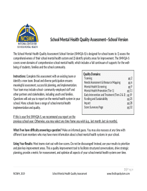 Fillable Online School Mental Health Services (SMHS) Fax Email Print ...