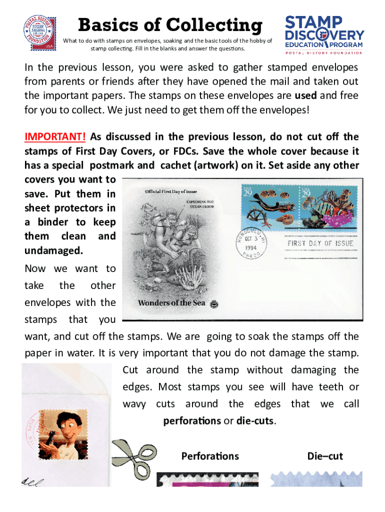 Fillable Online How to Start Stamp Collecting for Beginners Fax Email Print - pdfFiller