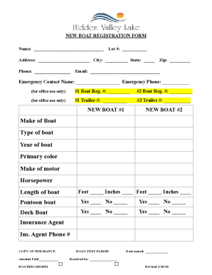 Fillable Online New boat registration forms - aiircdn.com Fax Email ...