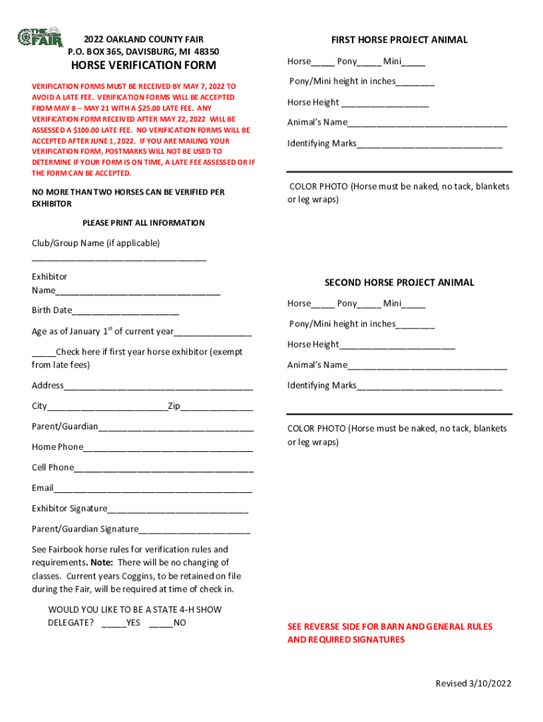 Fillable Online General Rules, Regulations, Fees and Information Fax Email Print - pdfFiller