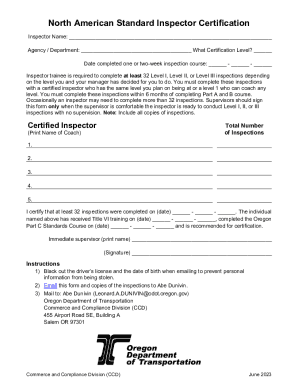 Fillable Online All Inspection Levels Fax Email Print - pdfFiller