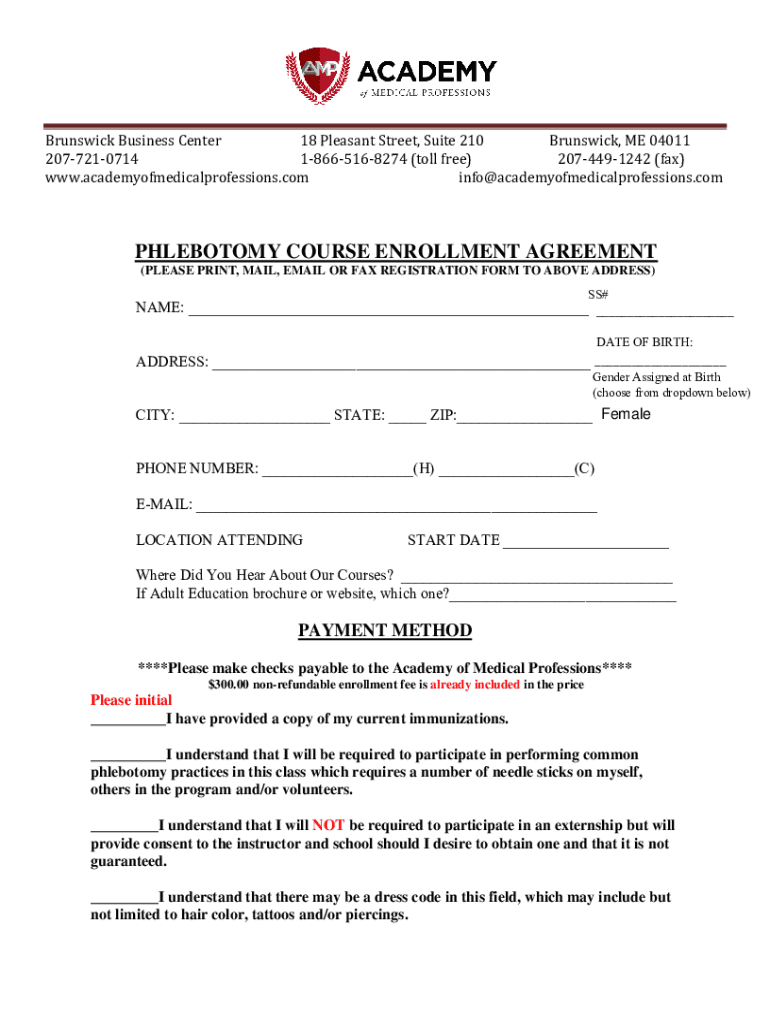 Fillable Online How Do I Become a Certified Phlebotomist Technician? Fax Email Print - pdfFiller