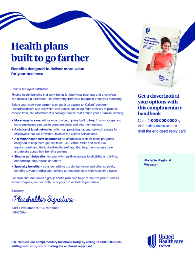 Fillable Online Benefits designed to deliver more value Fax Email Print - pdfFiller
