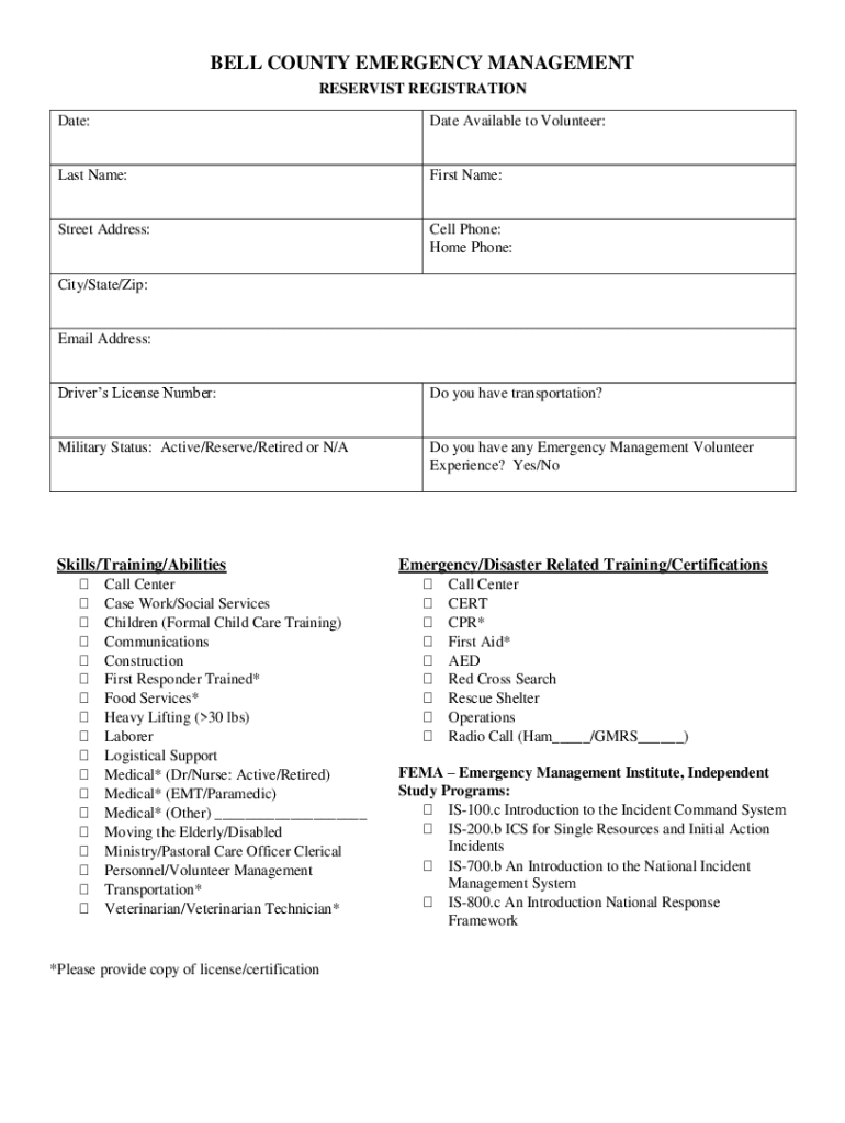 Fillable Online Cadet Application for the Municipal Police Academy Fax ...