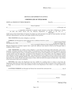 Fillable Online 61-3-208. Affidavit and bond for certificate of title ...