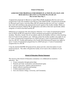 Fillable Online ASSIGNED TIME PROPOSALS FOR MISSION IN ACTION PLANS ...