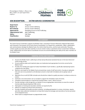 Fillable Online Florida Baptist Children's Homes - Fill Online, Printable ... Fax Email Print ...