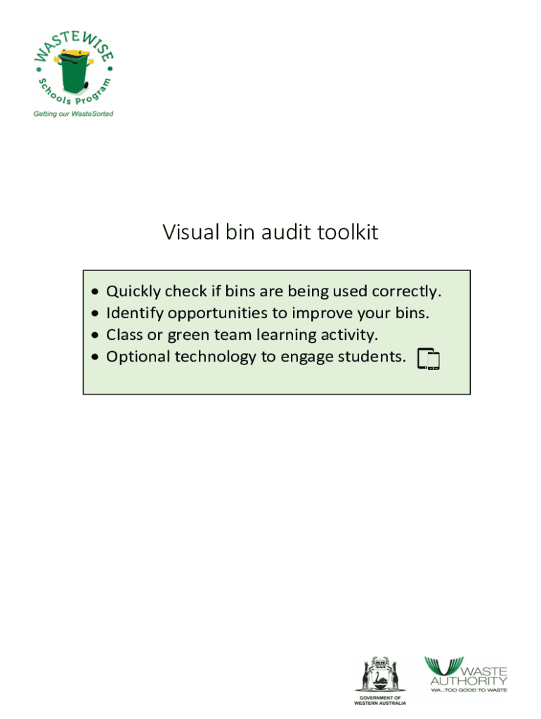 Fillable Online How to do a plastic waste bin audit Fax Email Print ...