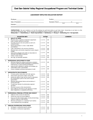 Fillable Online East San Gabriel Valley Regional Occupational Program ...