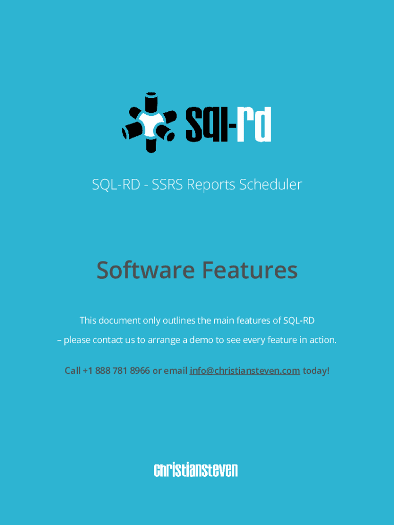 Fillable Online Turn Reporting Services Features On or Off - SQL Server ... Fax Email Print ...