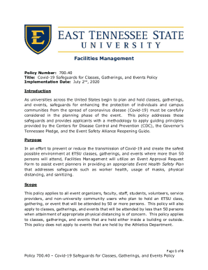 Fillable Online Space Consolidation, Transitioning & Planning Post ...