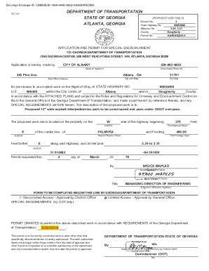 Fillable Online (FOR DOT USE ONLY) Fax Email Print - pdfFiller