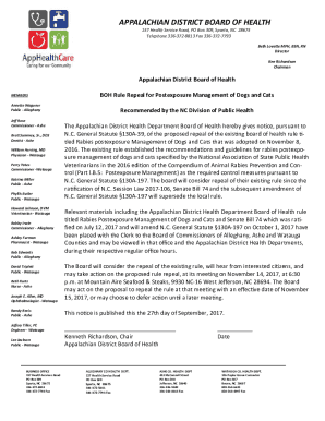 Fillable Online Appalachian District Health Department Fax Email Print ...