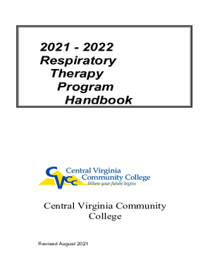 Fillable Online Respiratory Therapy Associate's Degree Program SJVC Fax ...