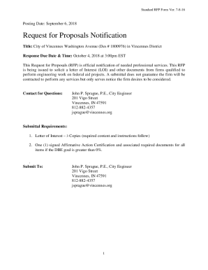 Fillable Online technical consulting services Bids, RFP & Government ...