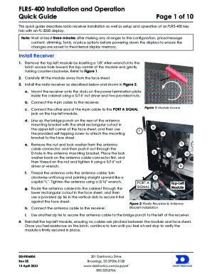 Fillable Online Installing the Key Fob Remote Receiver Using the Quick ... Fax Email Print ...