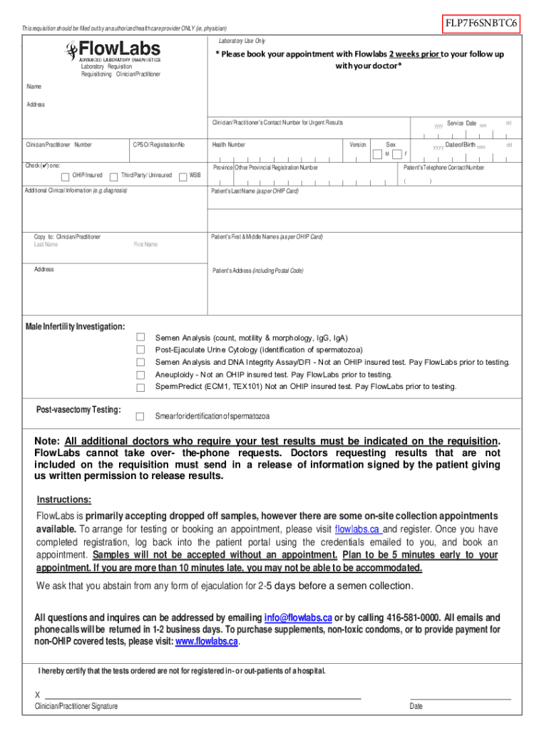 Fillable Online Signature requirements for laboratory orders or requisitions Fax Email Print ...