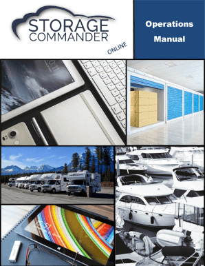 Fillable Online Self Storage Software - Storage Commander Cloud Fax ...