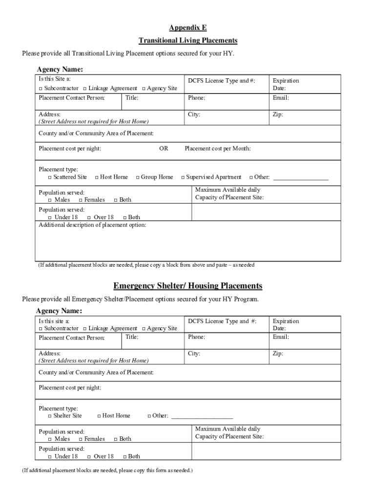 Fillable Online FY18 Homeless youth Continuation Application Fax Email ...