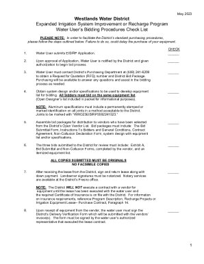 Fillable Online Expanded Irrigation System Improvement or Recharge ...