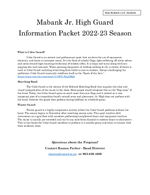 Fillable Online 'Sunny Days' ahead for Mabank Panther band Fax Email ...