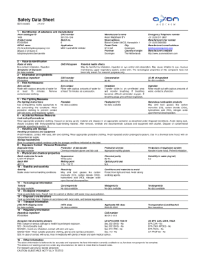 Fillable Online Safety Data Sheet For Portland Cement (Type I/II, III ...